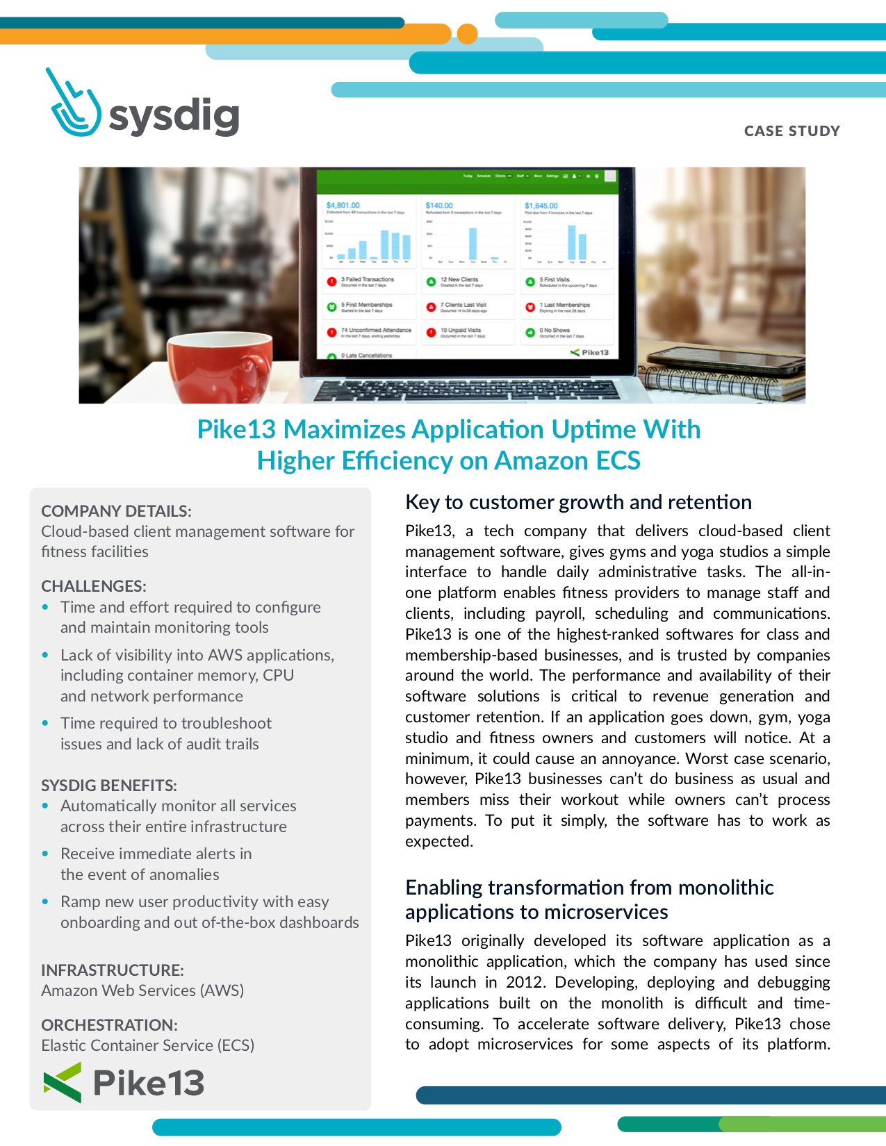 Pike13 Maximizes Application Uptime With Higher Efficiency on Amazon ECS